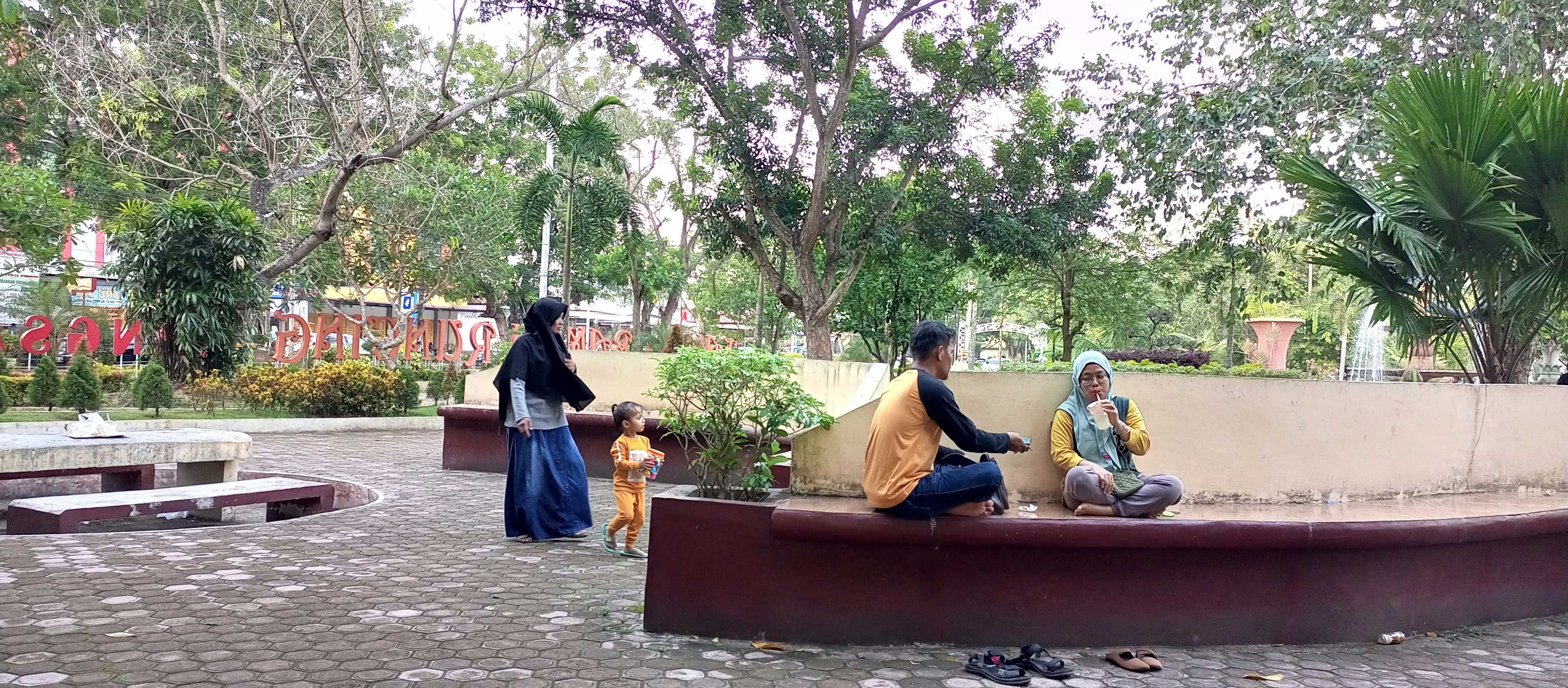Taman Bambu Runcing, Lokasi Wisata Favorit Keluarga di Kota Langsa