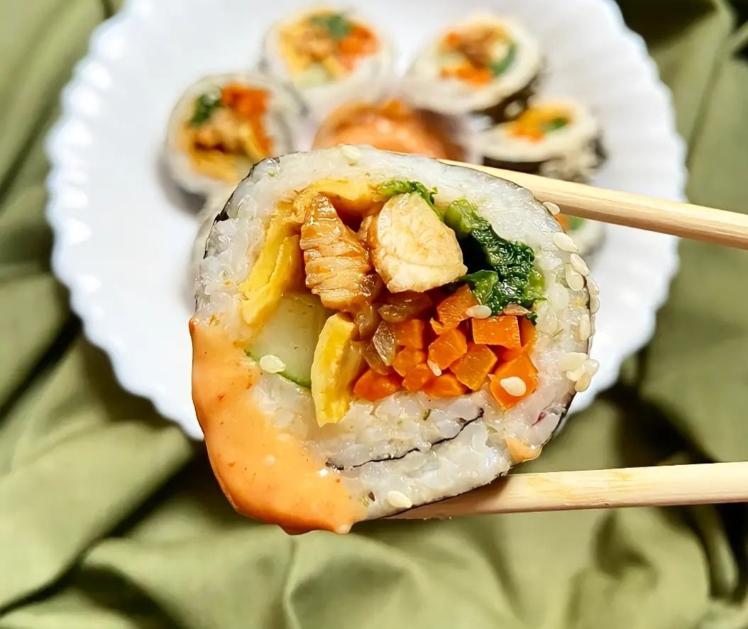 Kimbab Kuliner Korea Kini Hits di Aceh