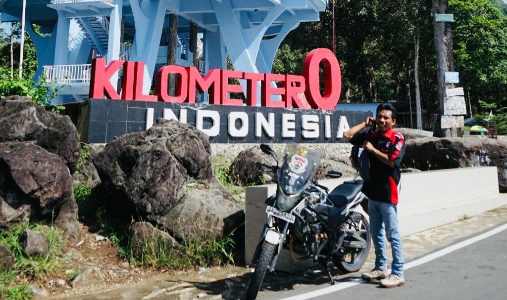 Kilometer 0, Destinasi Wajib Pemotor Indonesia